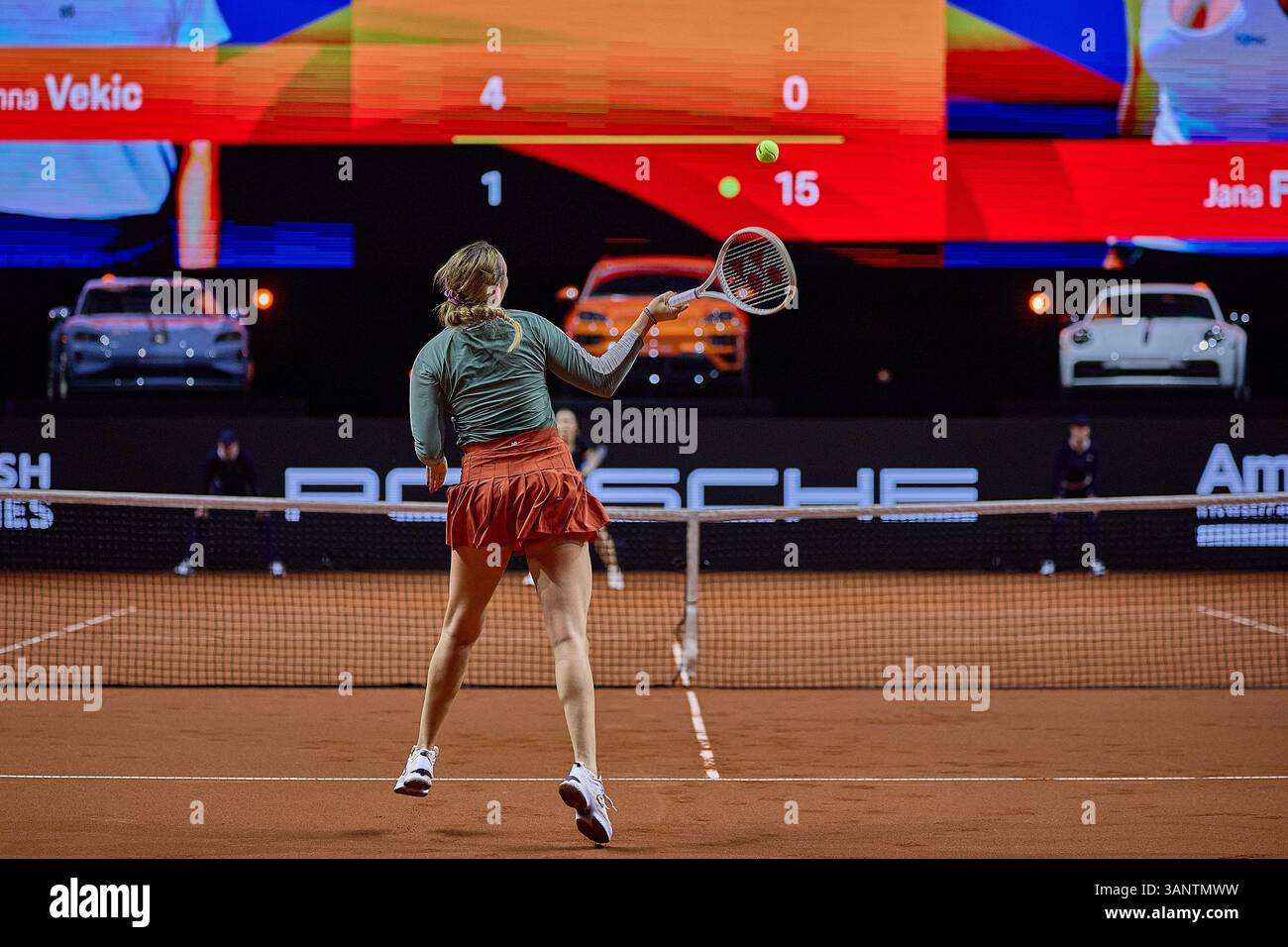 April 15, 2025, Stuttgart, Baden-Wuerttemberg, Germany: Donna Vekic of ...