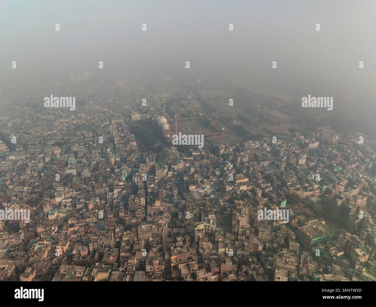 Aerial view of the bustling and vibrant cityscape featuring the ...