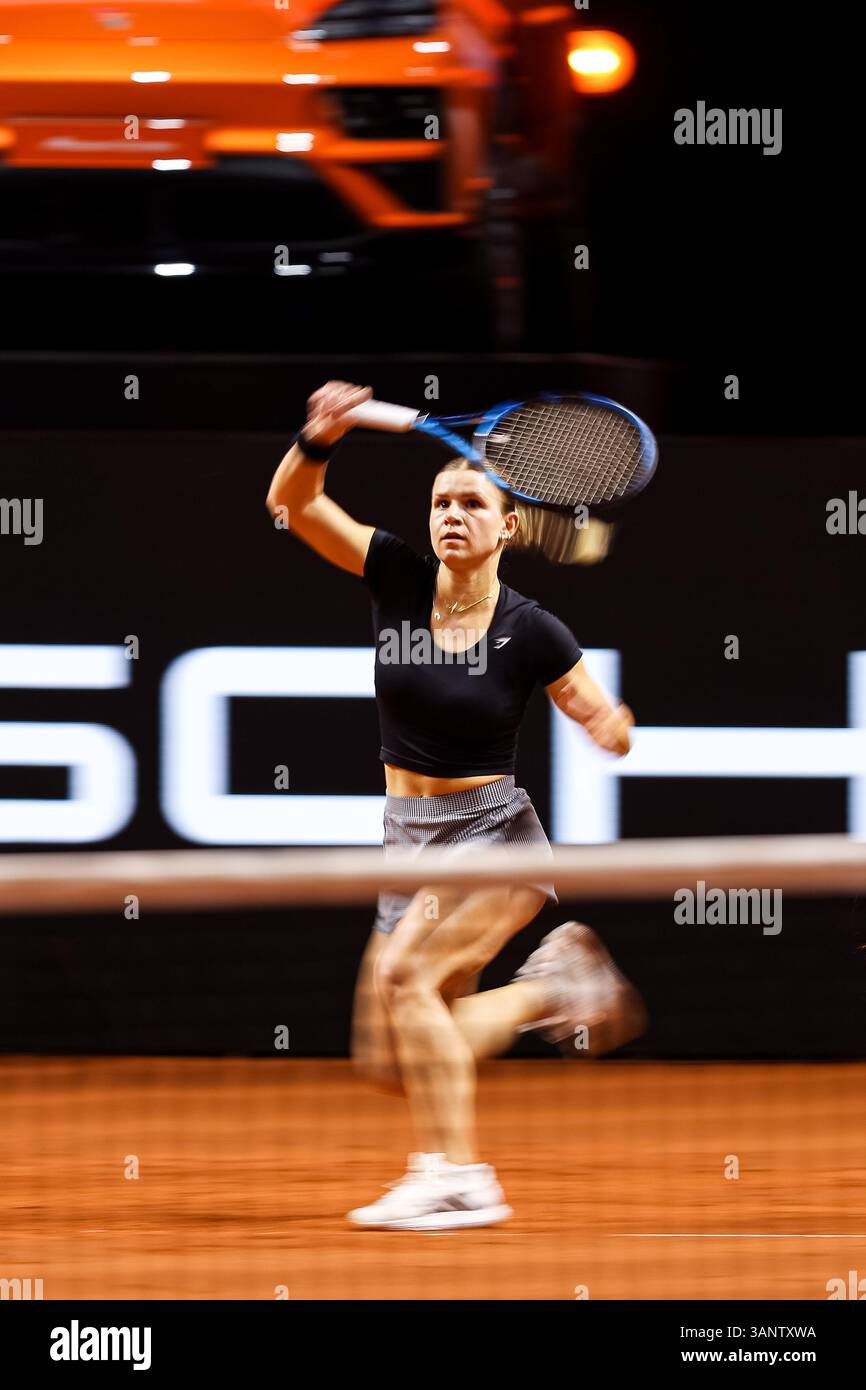 Stuttgart, Deutschland. 15th Apr, 2025. Im Bild Jana Fett CRO Donna ...