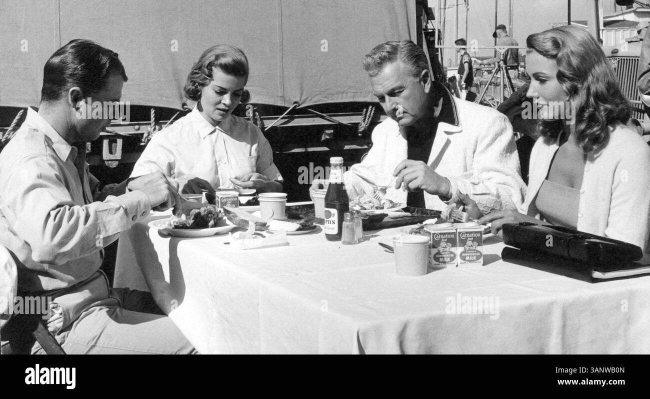 AUDIE MURPHY, PAT OWENS, EDDIE ALBERT and GITA HALL (Credit Image ...
