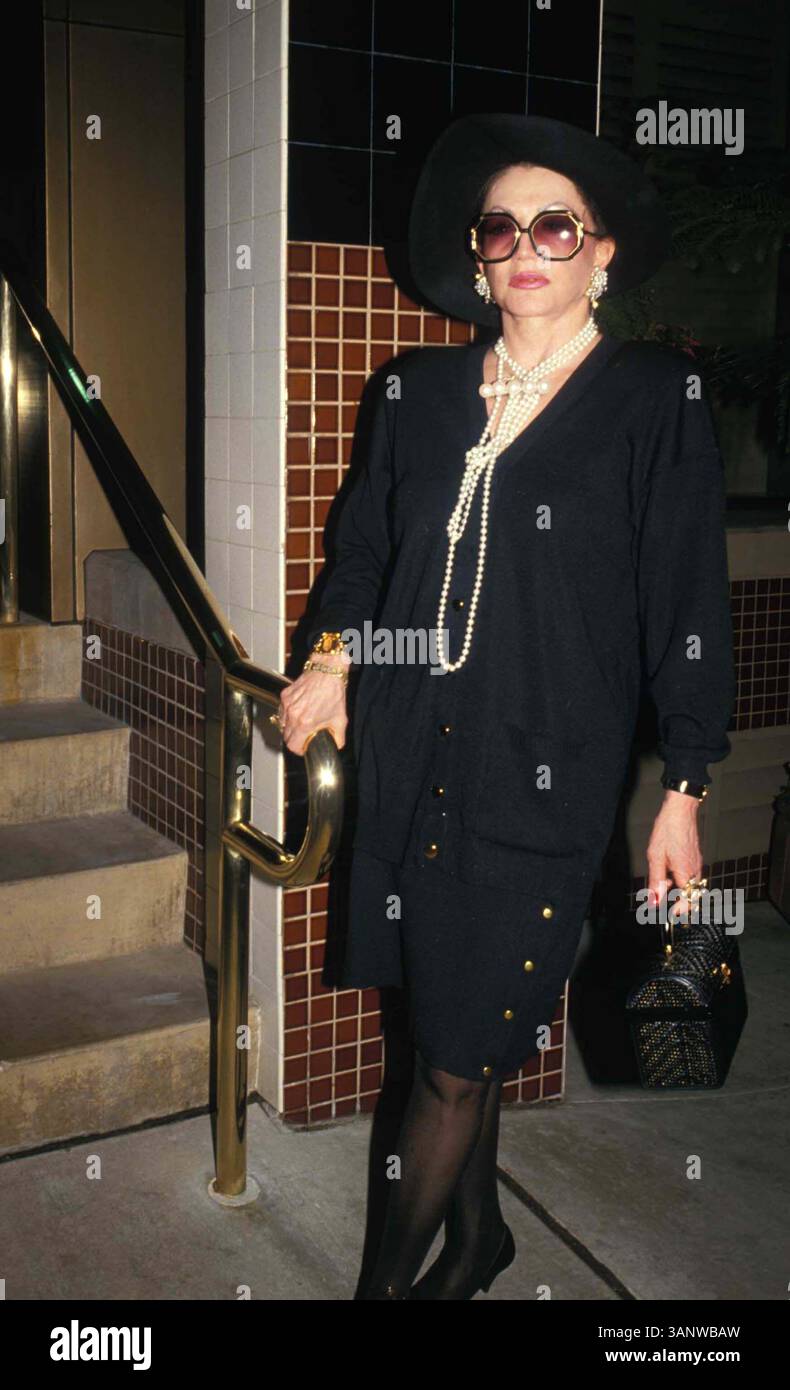 Jackie stallone 1988 hi-res stock photography and images - Alamy