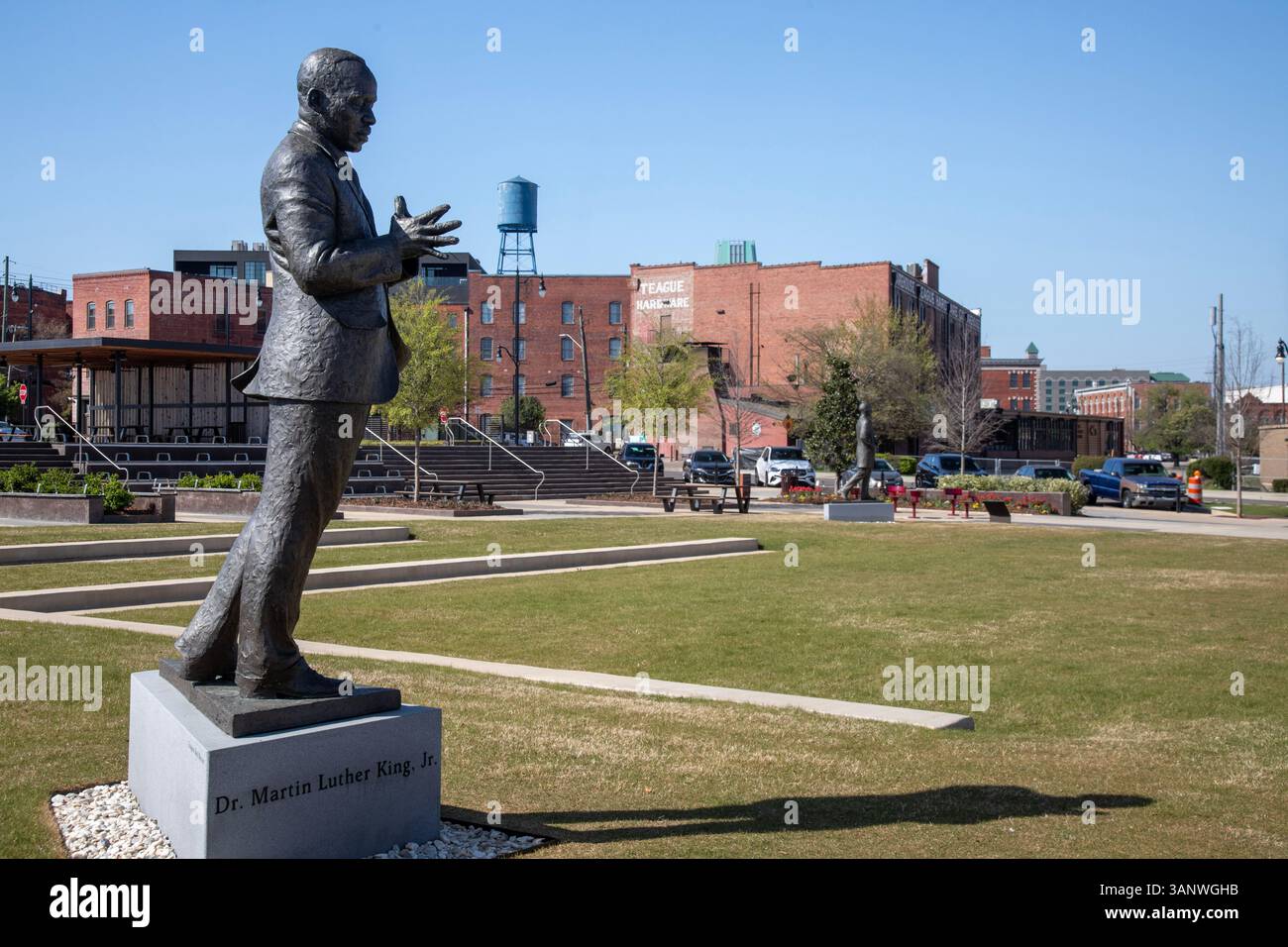 Montgomery, Alabama - A statue of Dr. Martin Luther King Jr in Legacy ...