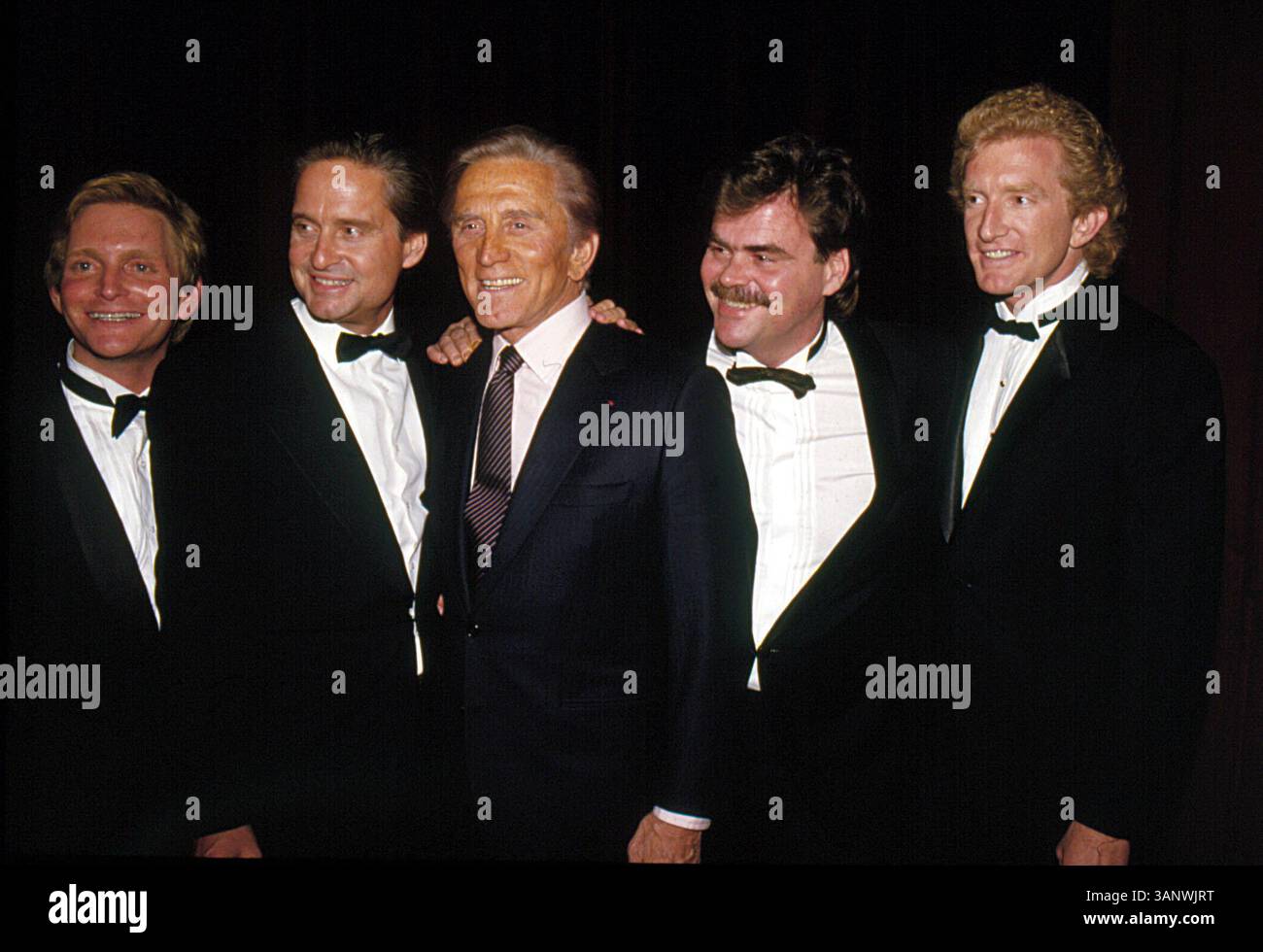 Jan. 18, 2005 - KIRK DOUGLAS WITH HIS SONS ERIC DOUGLAS, MICHAEL ...