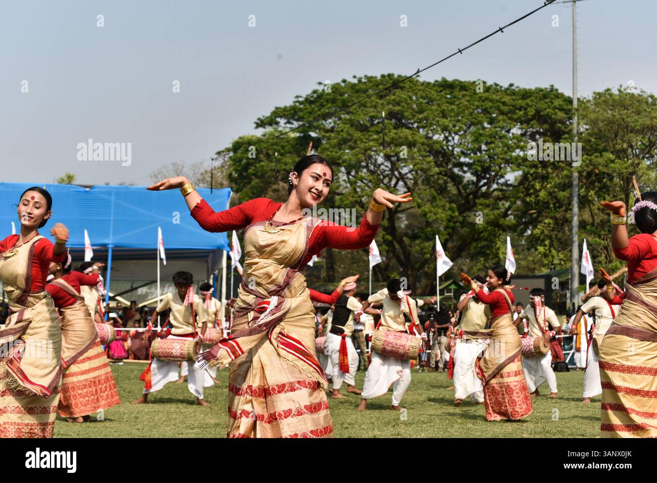 April 14, 2025, Guwahati, Assam, India: GUWAHATI, ASSAM, INDIA-APRIL 14 ...