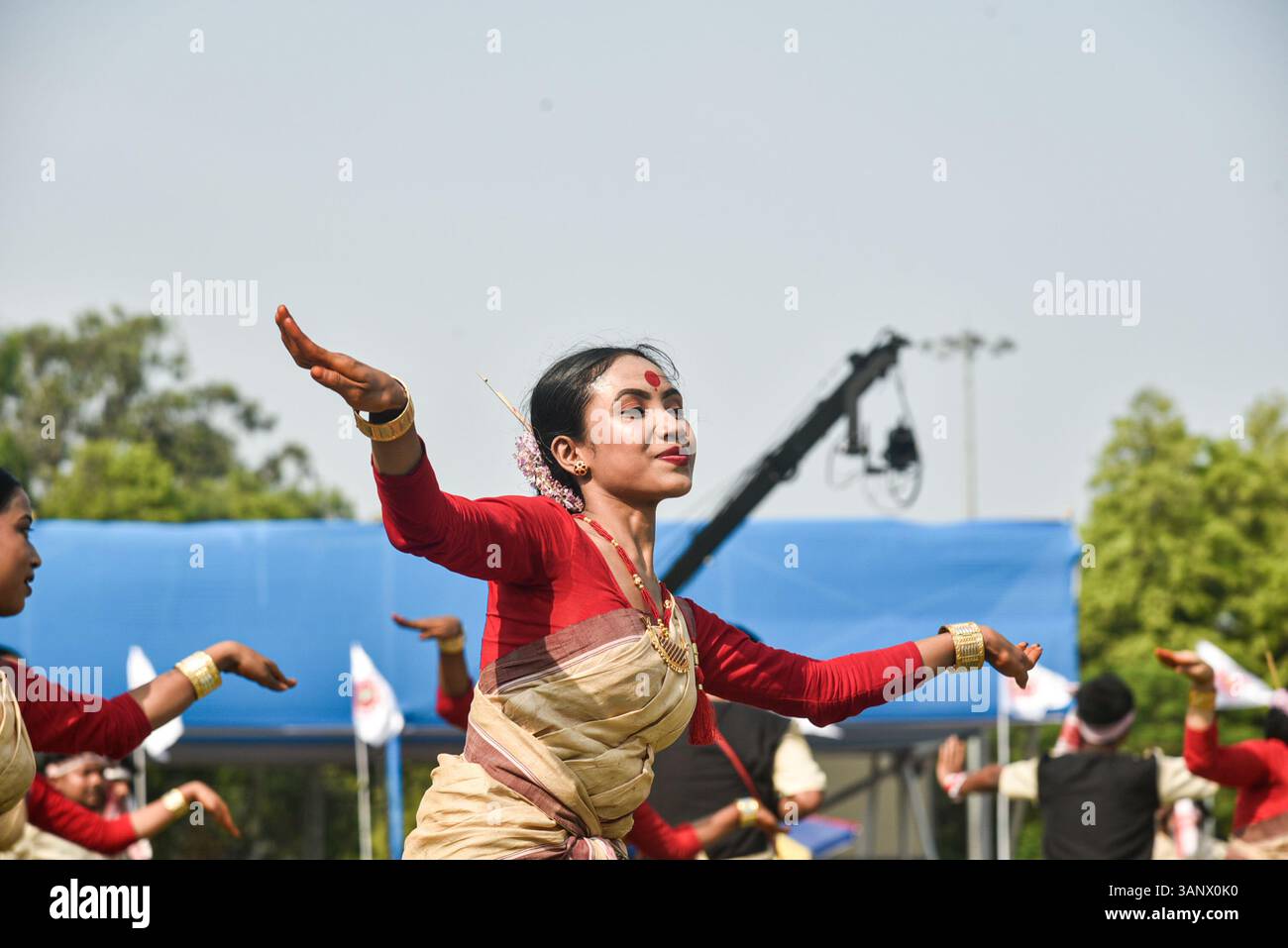 April 14, 2025, Guwahati, Assam, India: GUWAHATI, ASSAM, INDIA-APRIL 14 ...