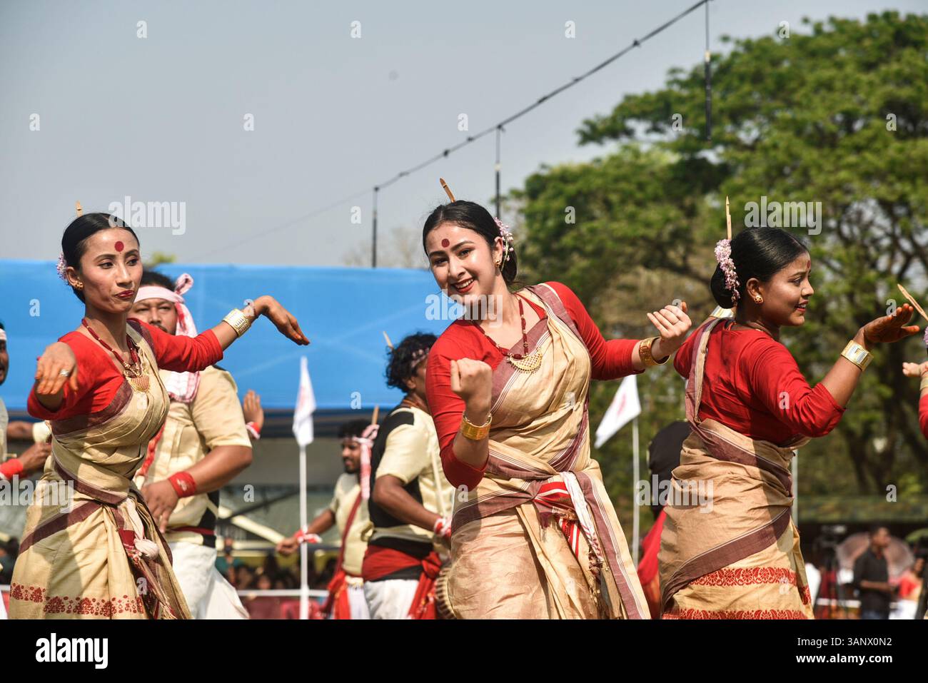 April 14, 2025, Guwahati, Assam, India: GUWAHATI, ASSAM, INDIA-APRIL 14 ...