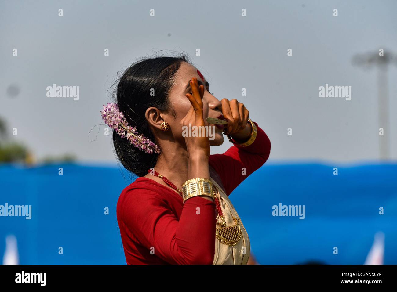 April 14, 2025, Guwahati, Assam, India: GUWAHATI, ASSAM, INDIA-APRIL 14 ...