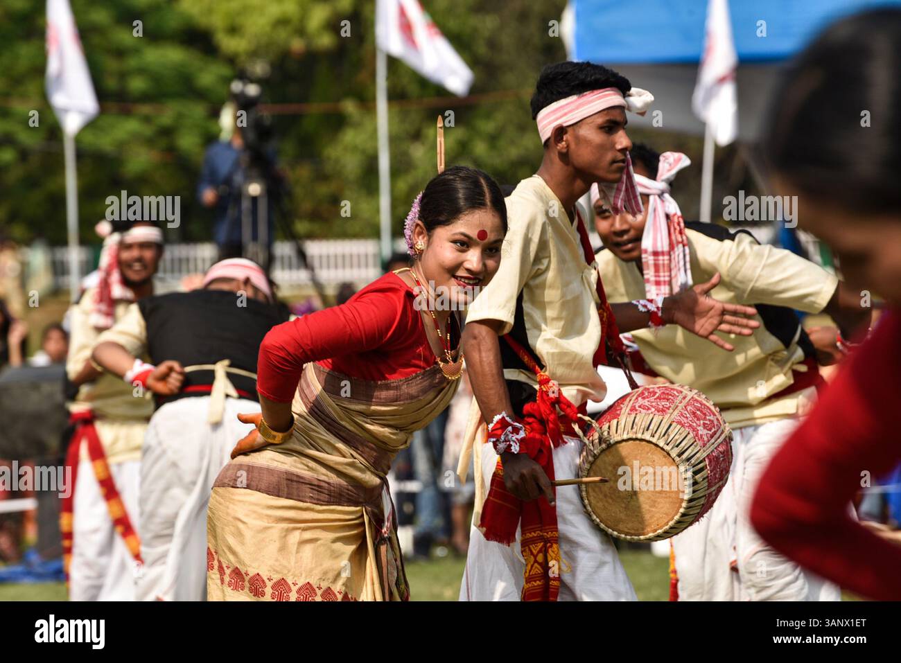 April 14, 2025, Guwahati, Assam, India: GUWAHATI, ASSAM, INDIA-APRIL 14 ...