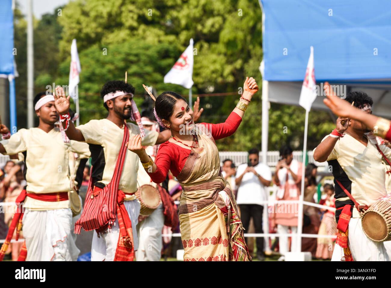 April 14, 2025, Guwahati, Assam, India: GUWAHATI, ASSAM, INDIA-APRIL 14 ...