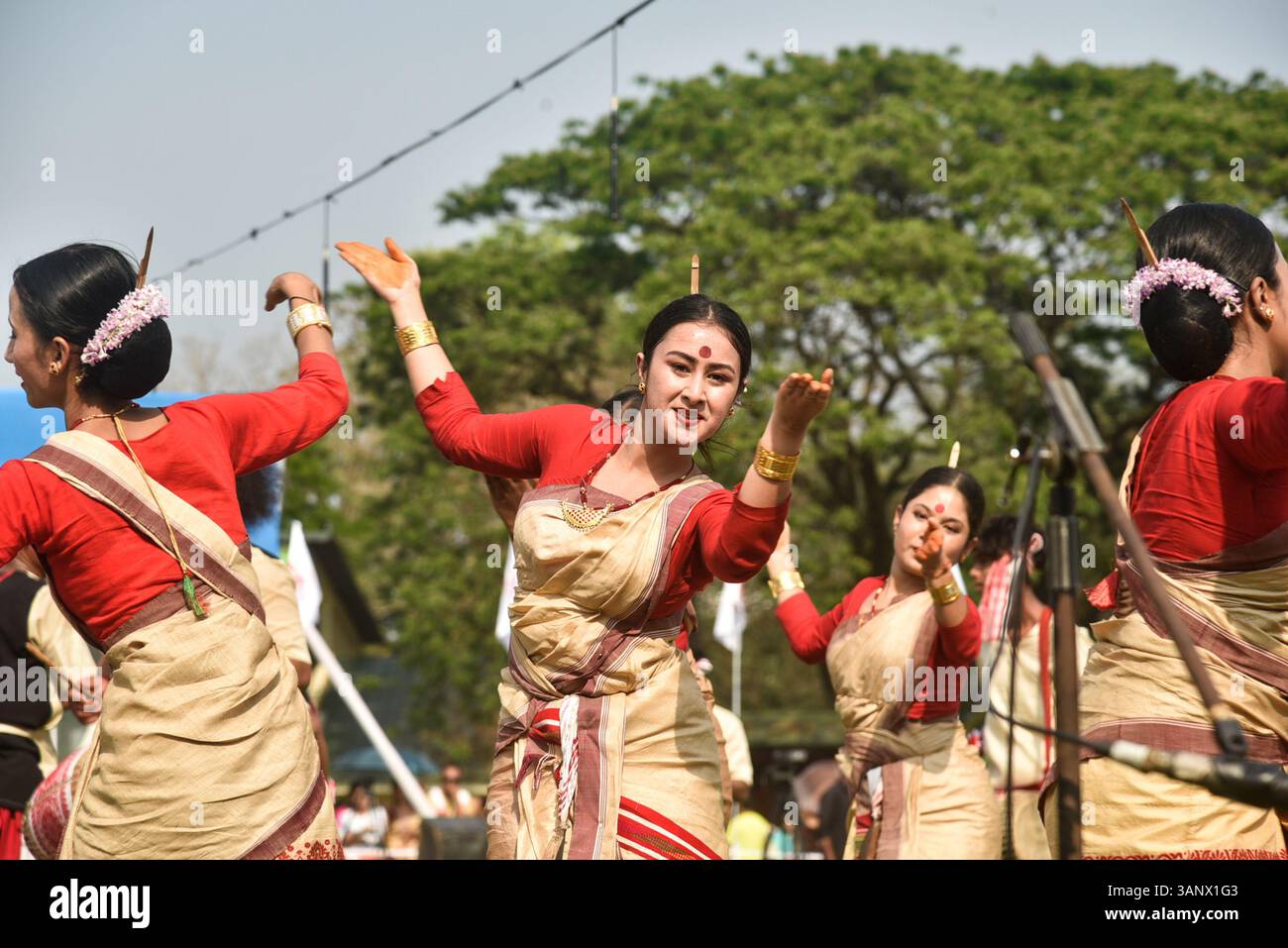 April 14, 2025, Guwahati, Assam, India: GUWAHATI, ASSAM, INDIA-APRIL 14 ...