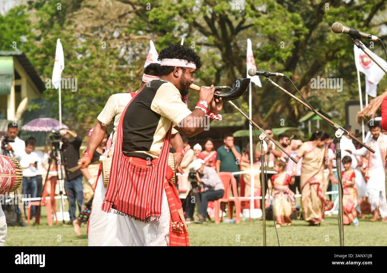 April 14, 2025, Guwahati, Assam, India: GUWAHATI, ASSAM, INDIA-APRIL 14 ...
