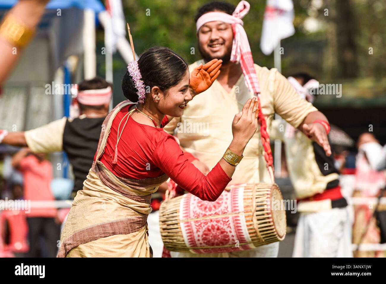 April 14, 2025, Guwahati, Assam, India: GUWAHATI,ASSAM,INDIA-APRIL 14 ...