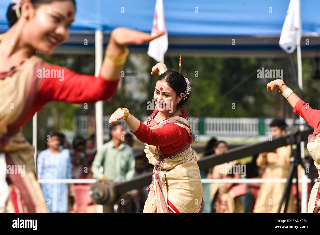 April 14, 2025, Guwahati, Assam, India: GUWAHATI, ASSAM, INDIA-APRIL 14 ...