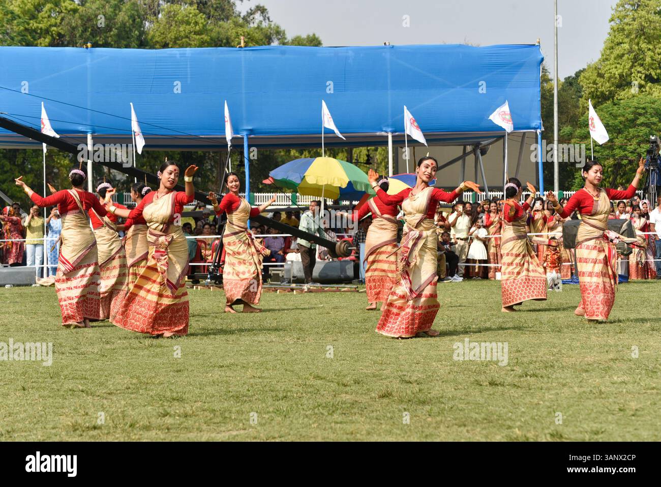 April 14, 2025, Guwahati, Assam, India: GUWAHATI, ASSAM, INDIA-APRIL 14 ...