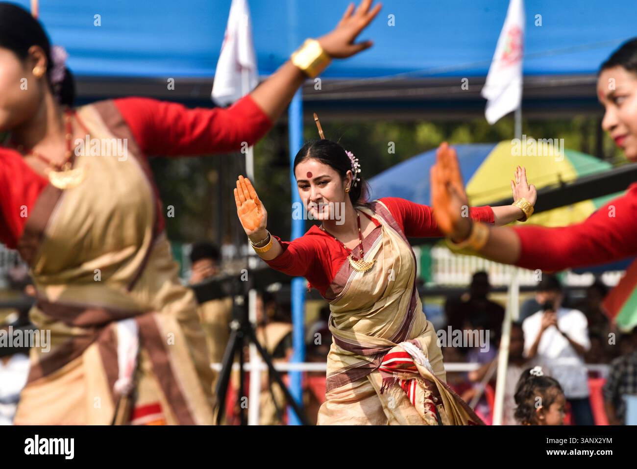 April 14, 2025, Guwahati, Assam, India: GUWAHATI, ASSAM, INDIA-APRIL 14 ...