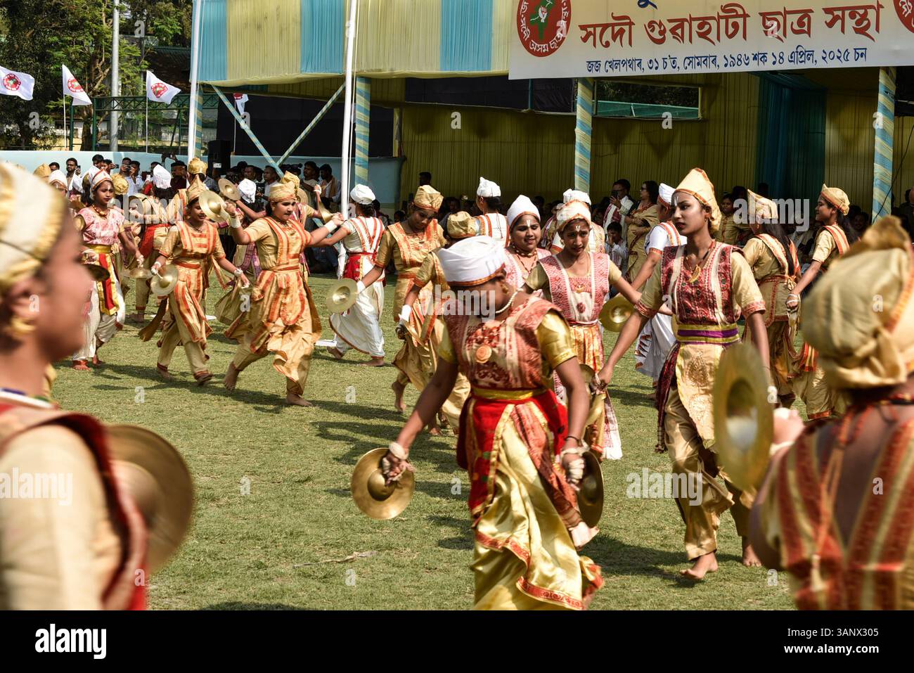 Guwahati, Assam, India. 14th Apr, 2025. GUWAHATI, ASSAM, INDIA-APRIL 14 ...