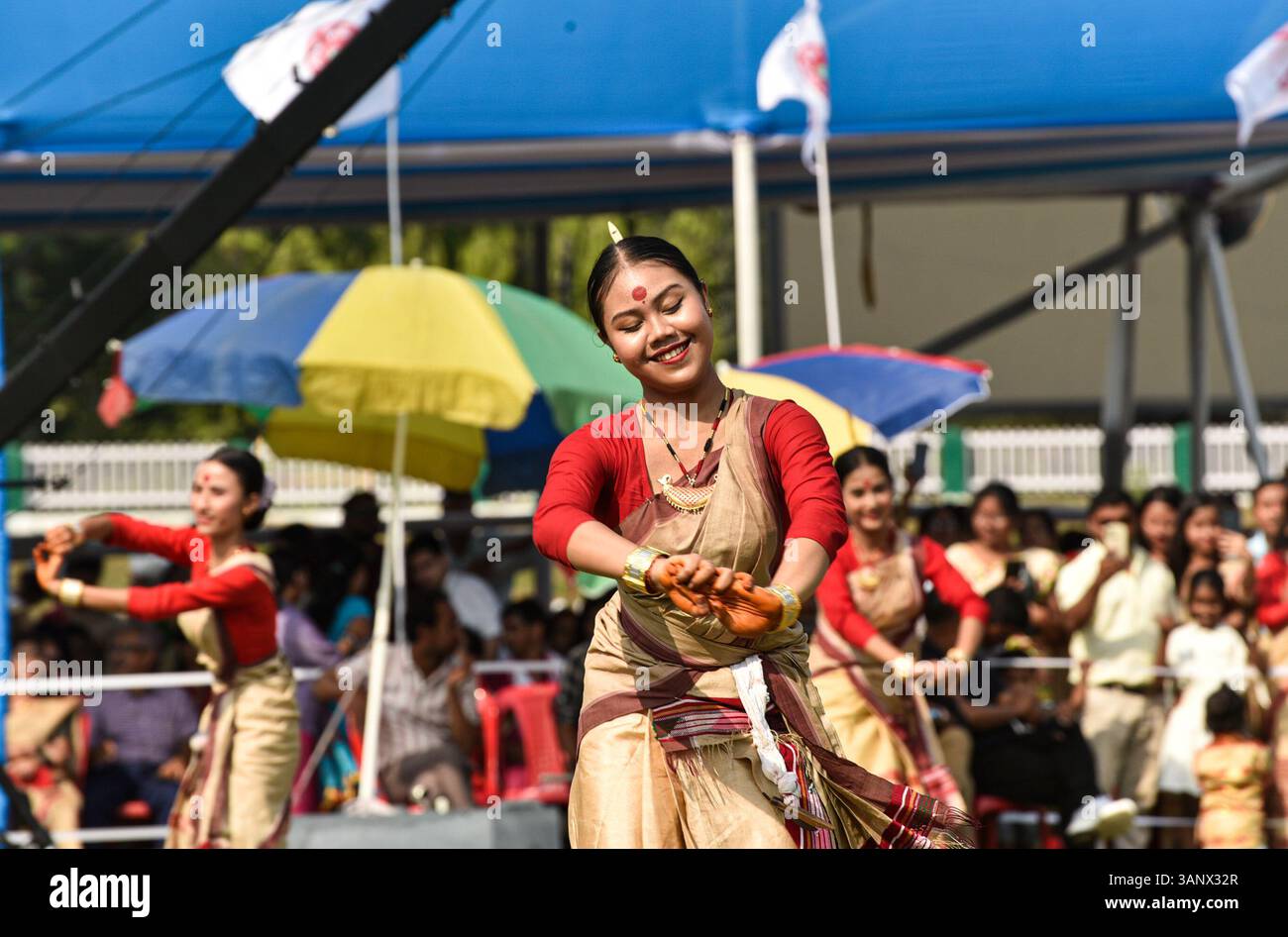 April 14, 2025, Guwahati, Assam, India: GUWAHATI, ASSAM, INDIA-APRIL 14 ...