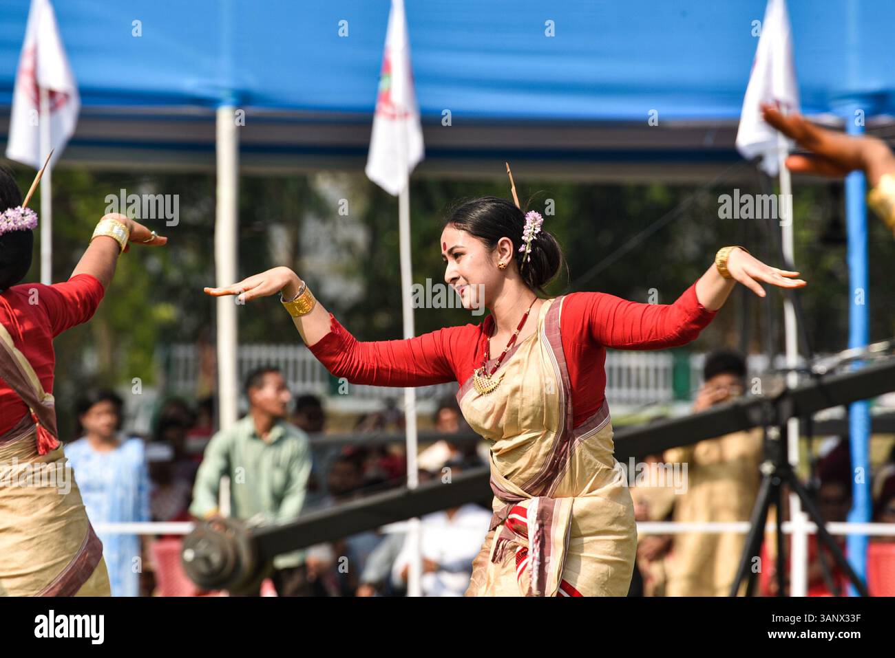 April 14, 2025, Guwahati, Assam, India: GUWAHATI, ASSAM, INDIA-APRIL 14 ...