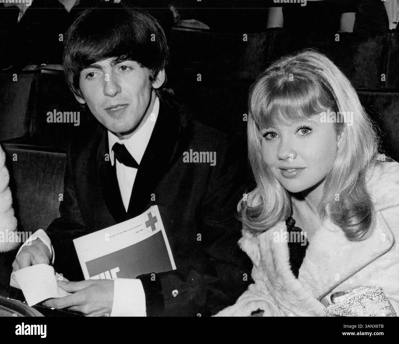 Jan. 30, 2008 - GEORGE HARRISON WITH HAYLEY MILLS ATTENDED THE MIDNIGHT MATINEE PERFORMANCE OF ...