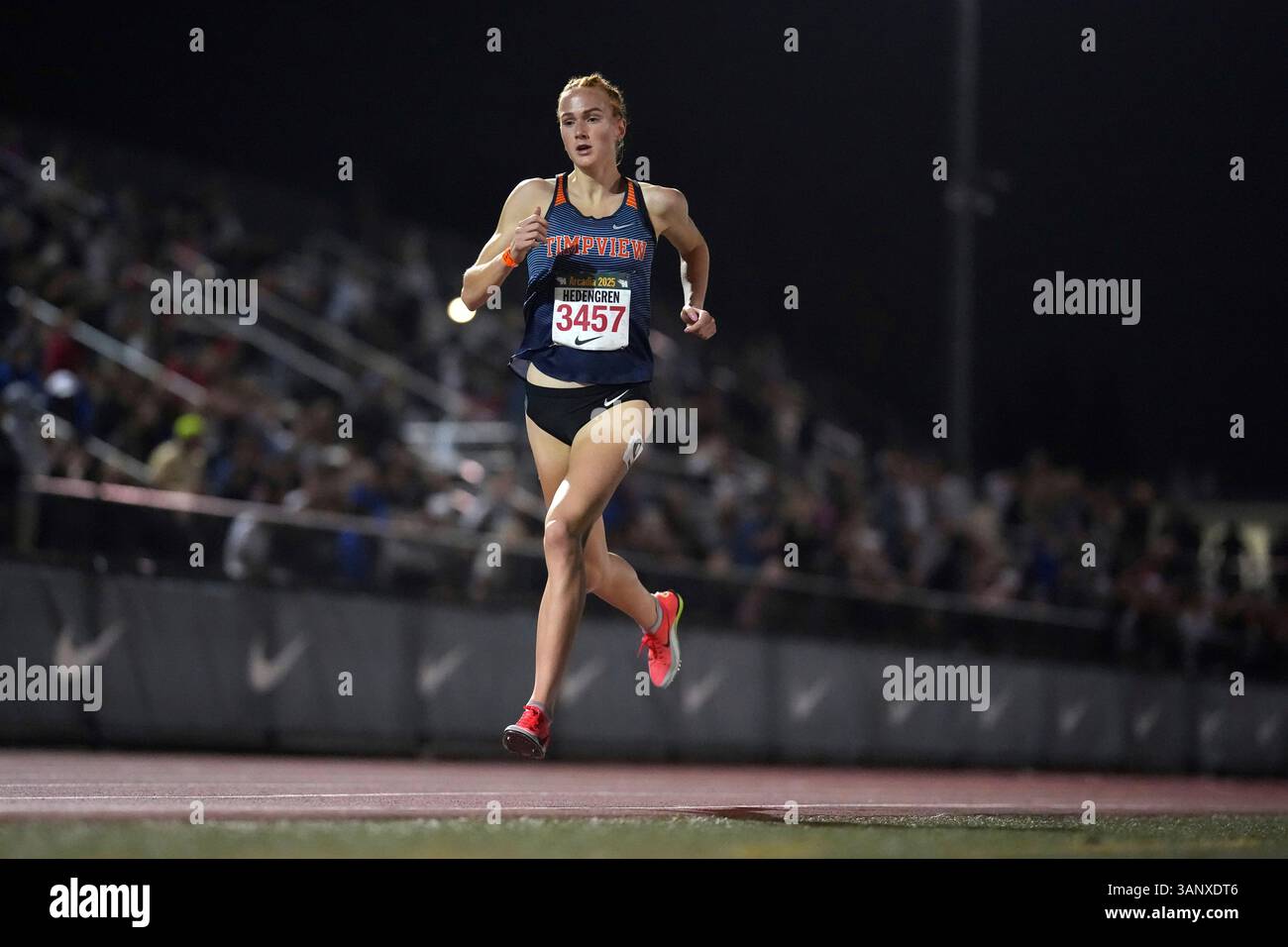 Jane Hedengren of Timpview wins the girls two miles in a national high ...