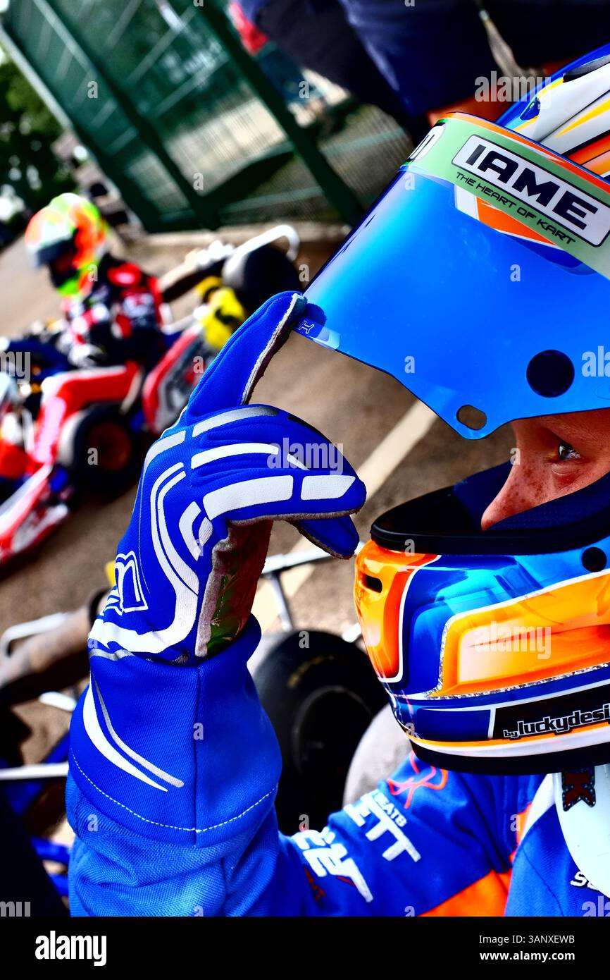 British racing driver Freddie Slater, who is competing in the 2025 ...