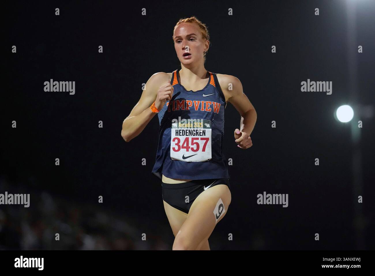 Jane Hedengren of Timpview wins the girls two miles in a national high ...