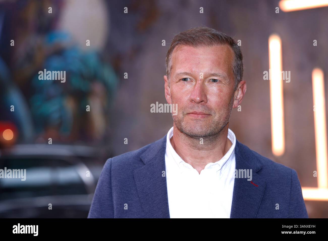 Gordon Alexander poses for photographers upon arrival at the World ...