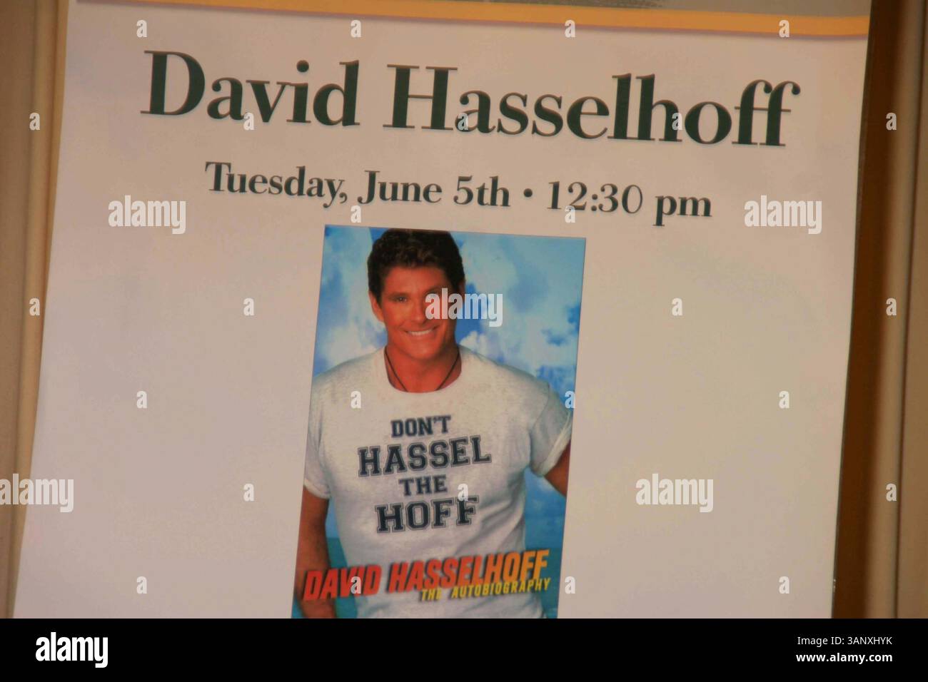 Dont hassle the hoff hi-res stock photography and images - Alamy