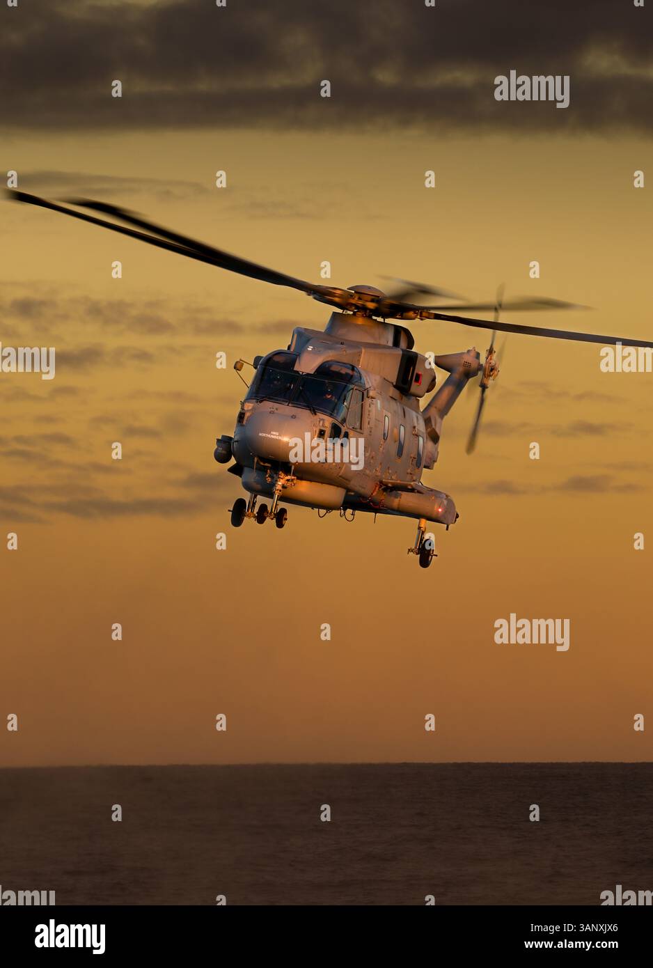 Royal navy merlin hm2 helicopter hi-res stock photography and images ...