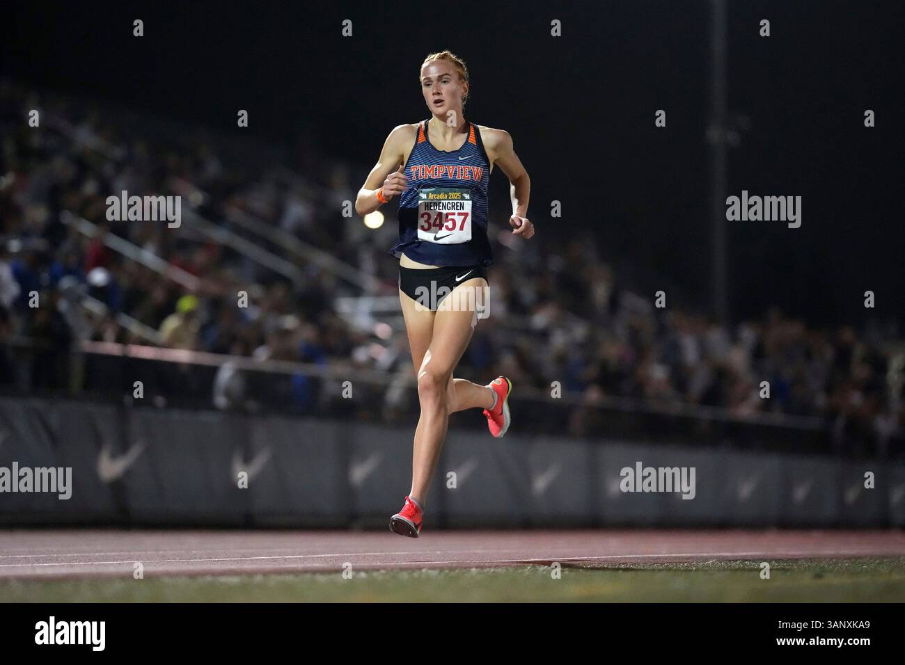 Jane Hedengren of Timpview wins the girls two miles in a national high ...