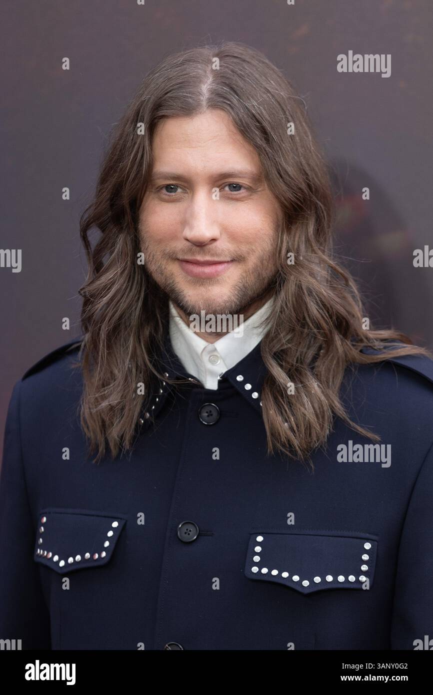 London, UK. 14 April, 2025. Ludwig Göransson attends Sinners European ...