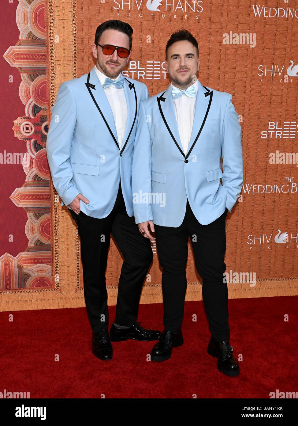 Los Angeles, California, USA. 13th Apr, 2025. John Joseph and CJ Matthews. "The Wedding Banquet ...