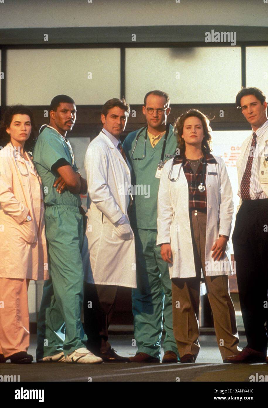 Oct. 6, 2005 - GEORGE CLOONEY , ANTHONY EDWARDS , ERIQ LA SALLE AND ...