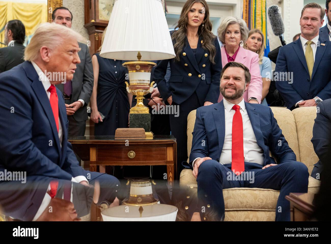 Washington, United States. 14th Apr, 2025. U.S President Donald Trump ...
