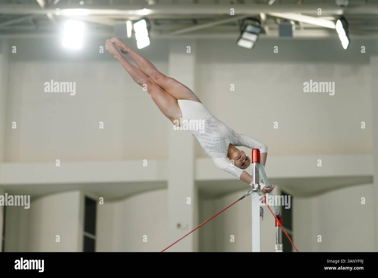 ANTALYA, TURKIYE - MARCH 22, 2025: Lucija HRIBAR performing on the ...