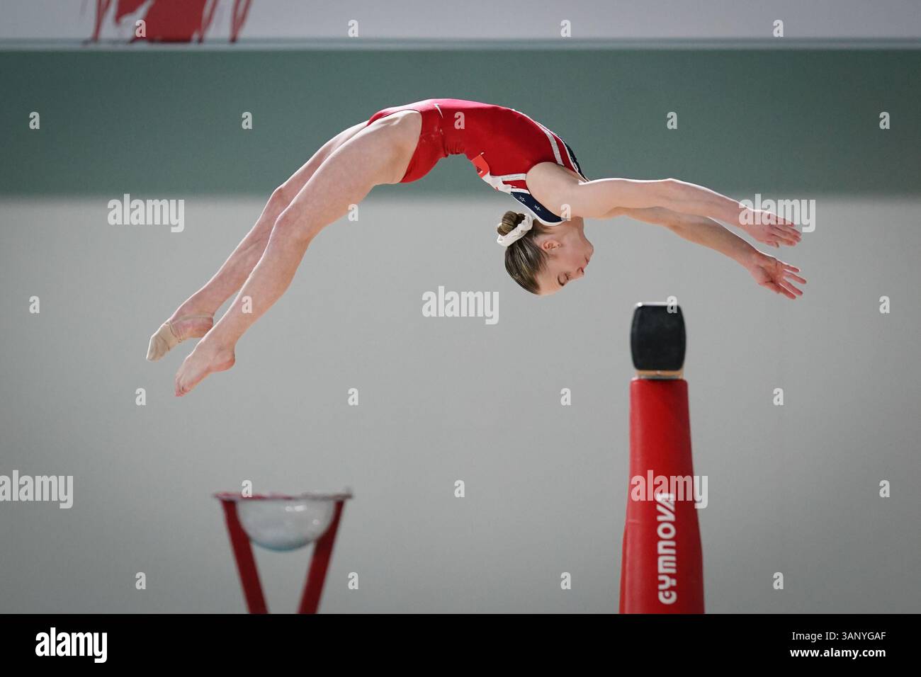 ANTALYA, TURKIYE - MARCH 23, 2025: Claire PEASE performing on the ...