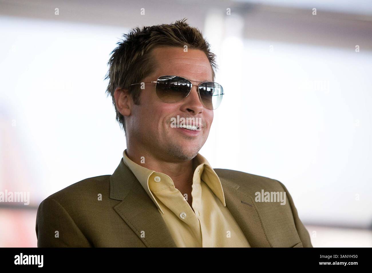 June 6, 2007 - BRAD PITT stars as Rusty Ryan in Warner Bros. Pictures' and Village Roadshow ...