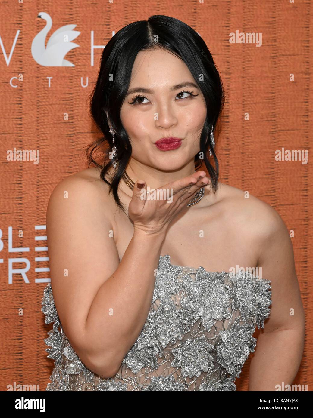 April 14, 2025, Los Angeles, California, USA: Kelly Marie Tran attends ...
