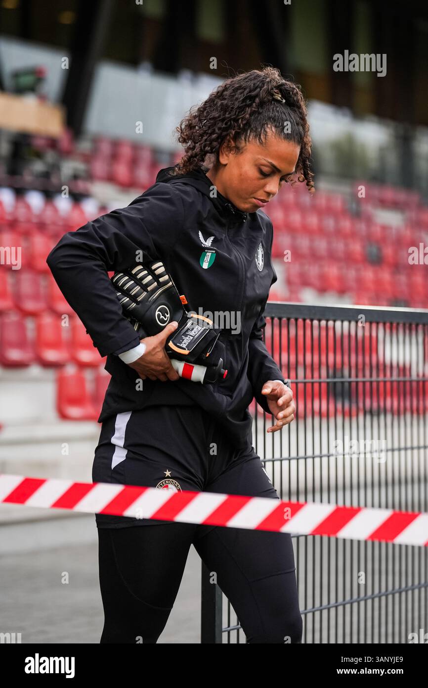 Rotterdam, The Netherlands. 15th Apr, 2025. Rotterdam - Feyenoord V1 ...