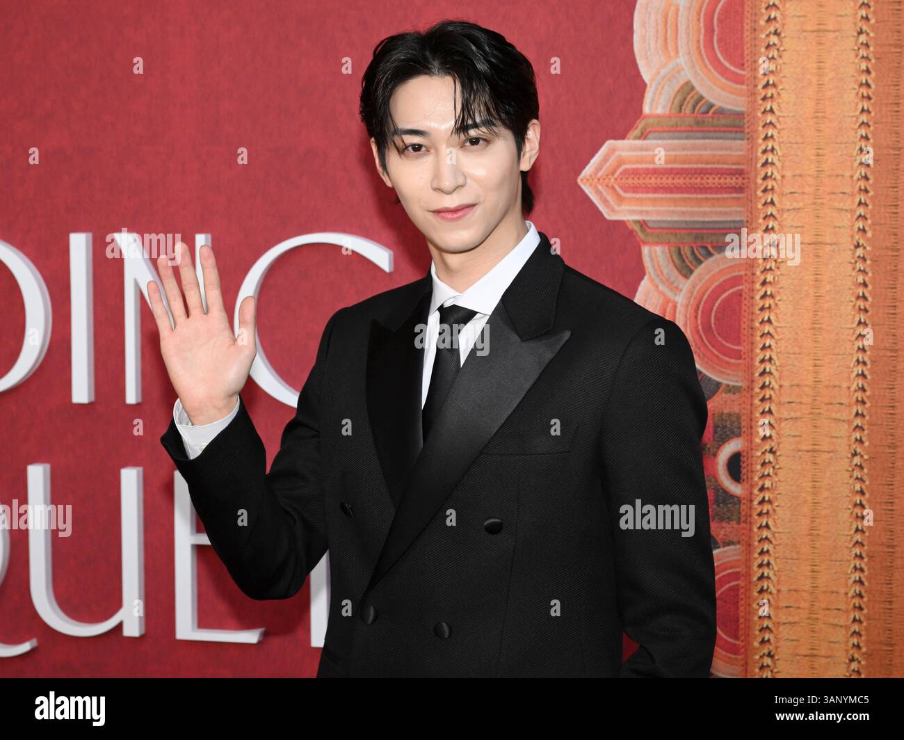 April 14, 2025, Los Angeles, California, USA: Han Gi-Chan attends ''The ...