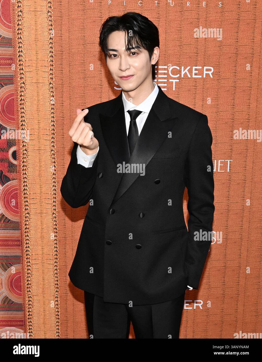 April 14, 2025, Los Angeles, California, USA: Han Gi-Chan attends ''The ...