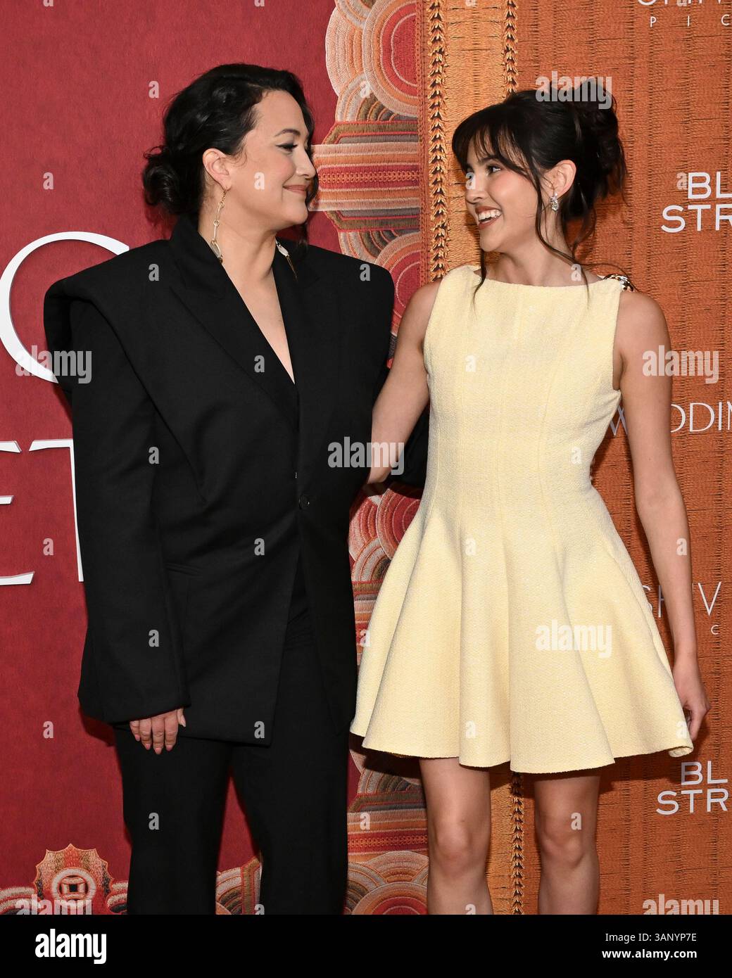 April 14, 2025, Los Angeles, California, USA: Lily Gladstone and Isabel ...