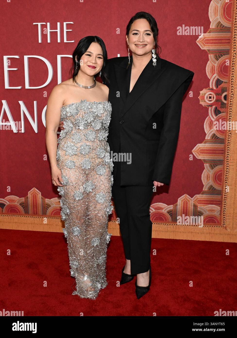 Los Angeles, California, USA. 13th Apr, 2025. Kelly Marie Tran and Lily ...