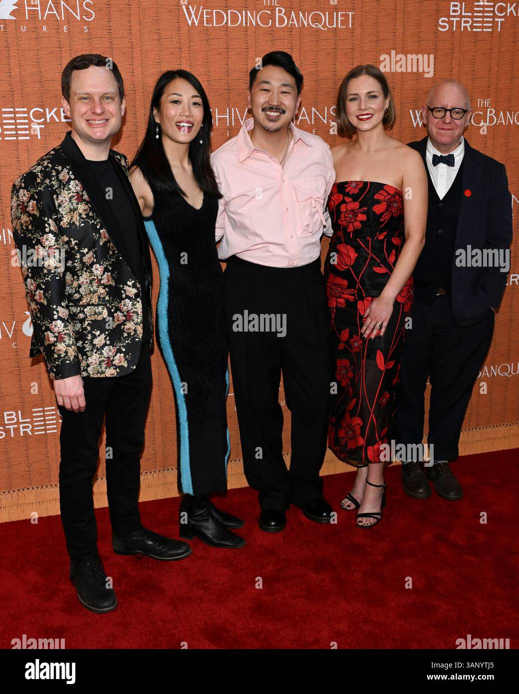 Los Angeles, California, USA. 13th Apr, 2025. Joe Pirro, Anita Guo ...