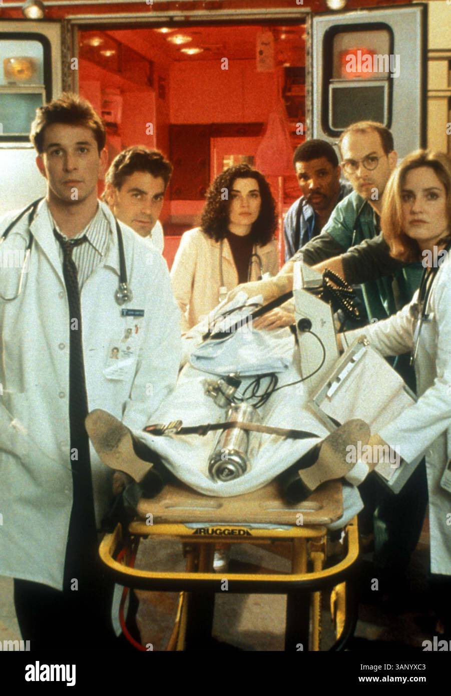 Oct. 6, 2005 - GEORGE CLOONEY , ANTHONY EDWARDS , ERIQ LA SALLE AND ...