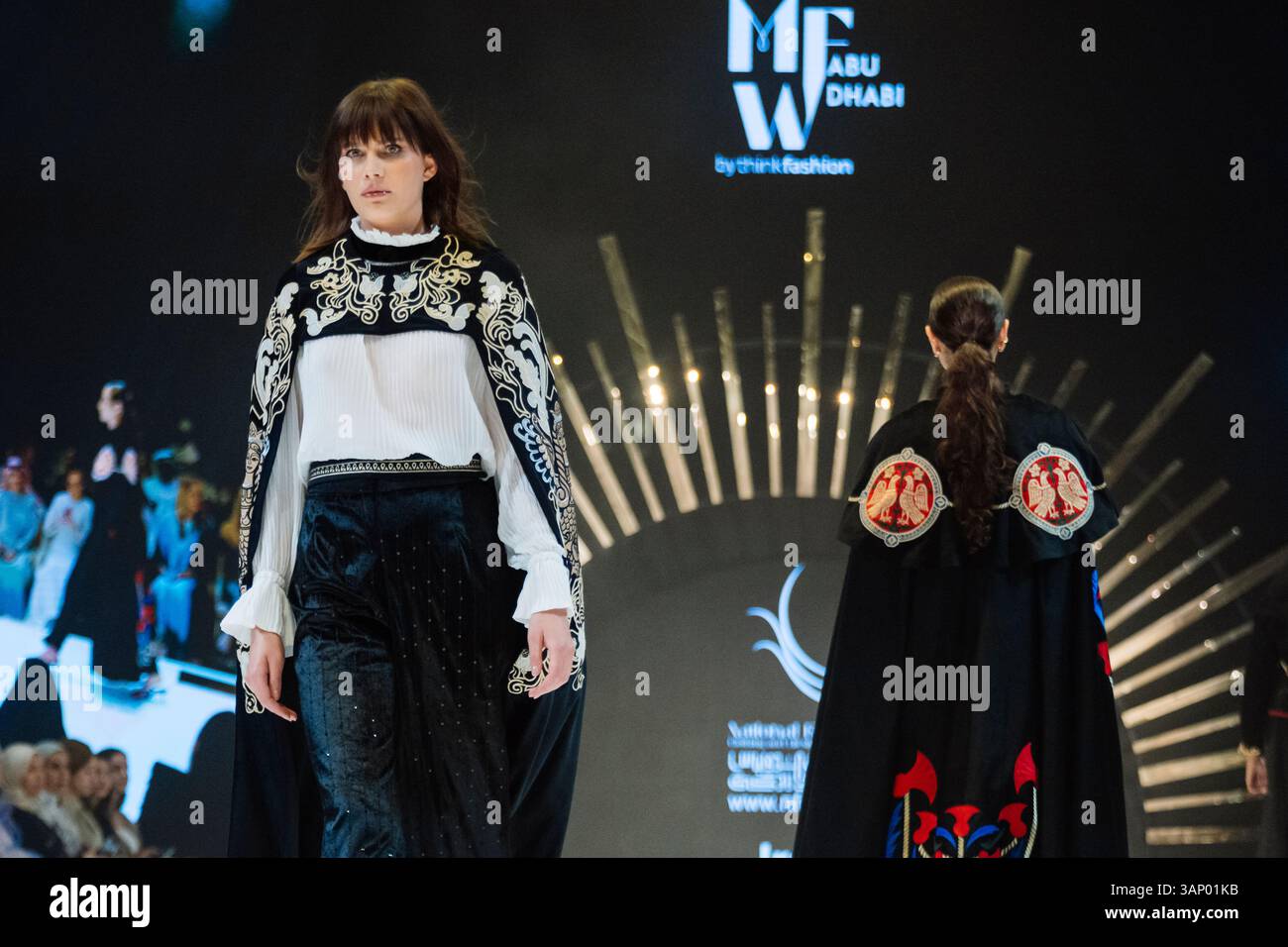 Models walk the runway during the event. The National Fashion, Clothing ...