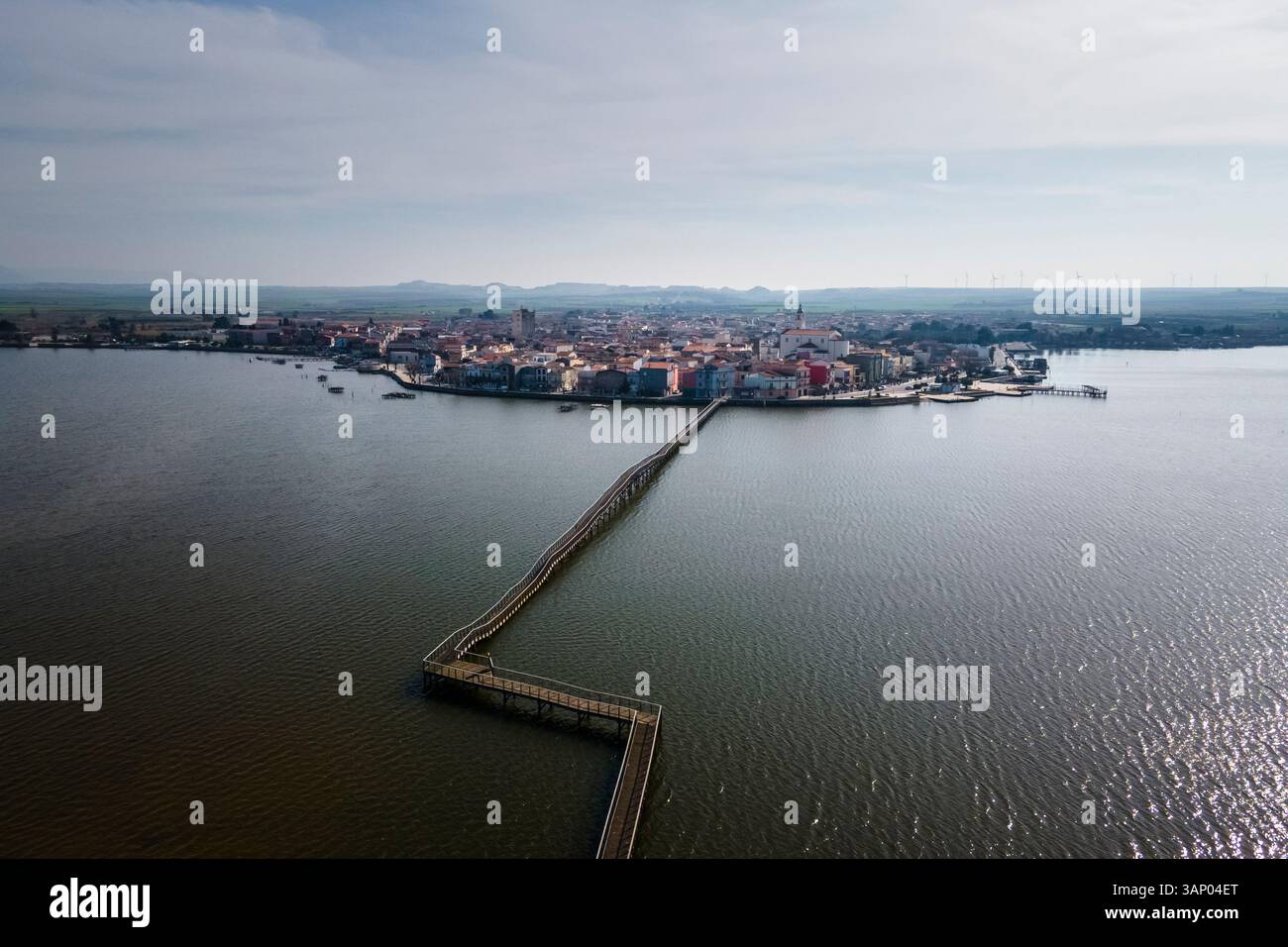 Aerial view lesina town hi-res stock photography and images - Alamy