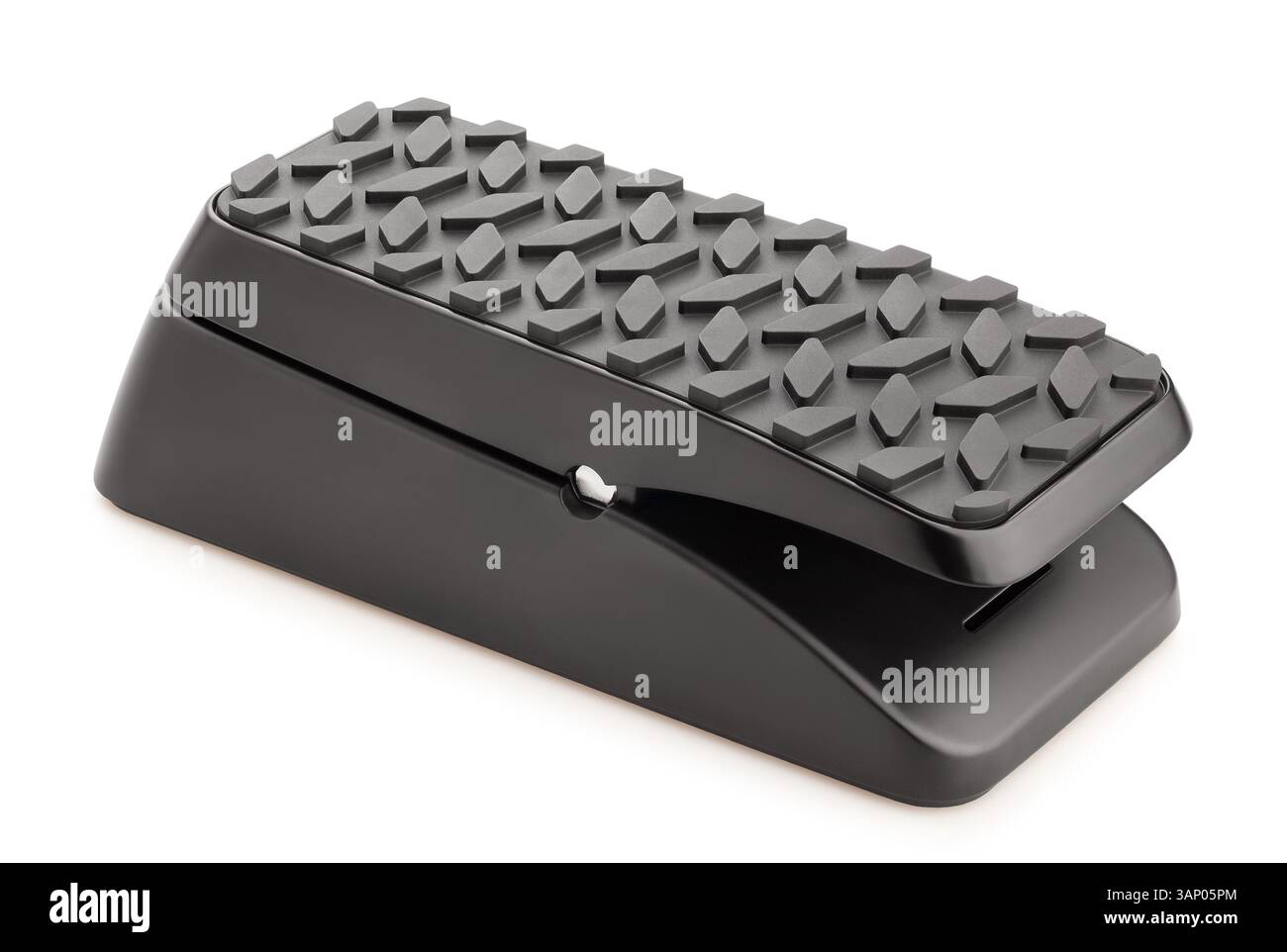 guitar volume pedal path isolated on white Stock Photo - Alamy