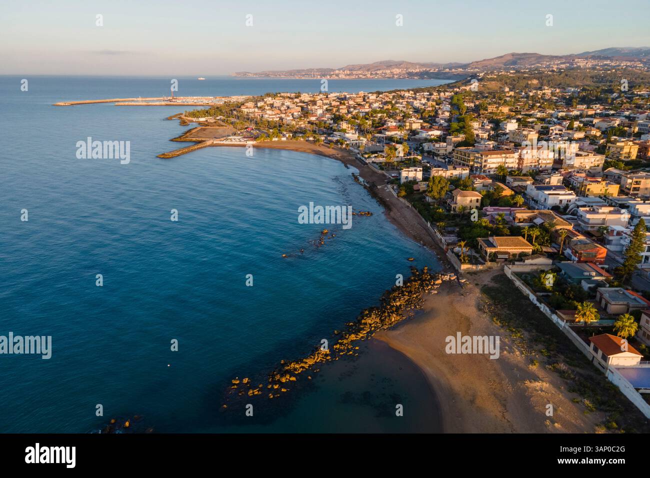 Beautiful beach in italy aerial hi-res stock photography and images - Alamy