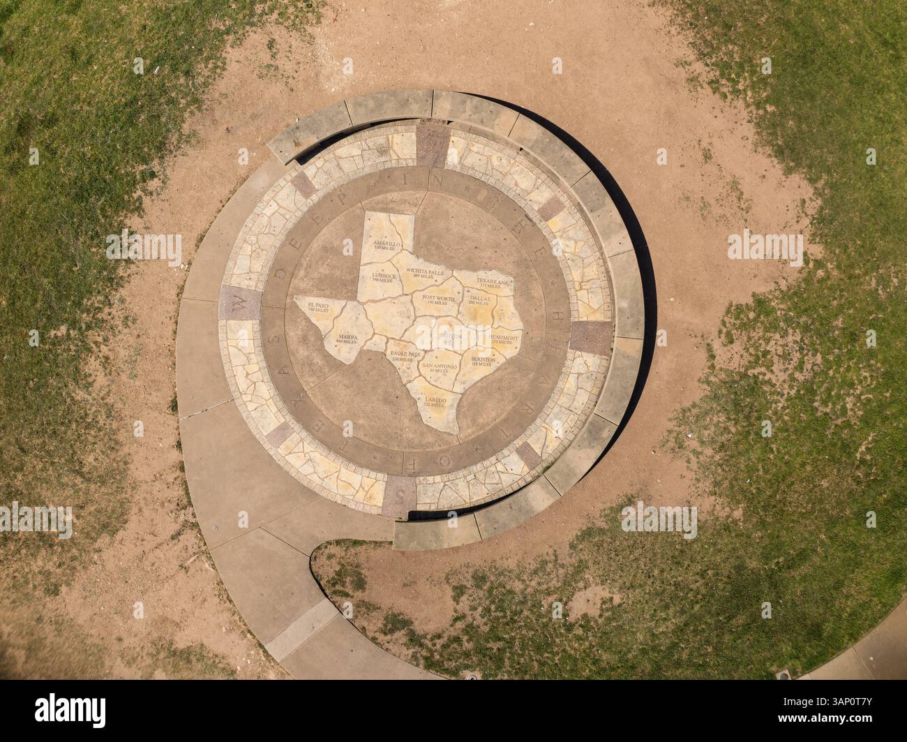 Aerial drone viewpoint texas hi-res stock photography and images - Alamy